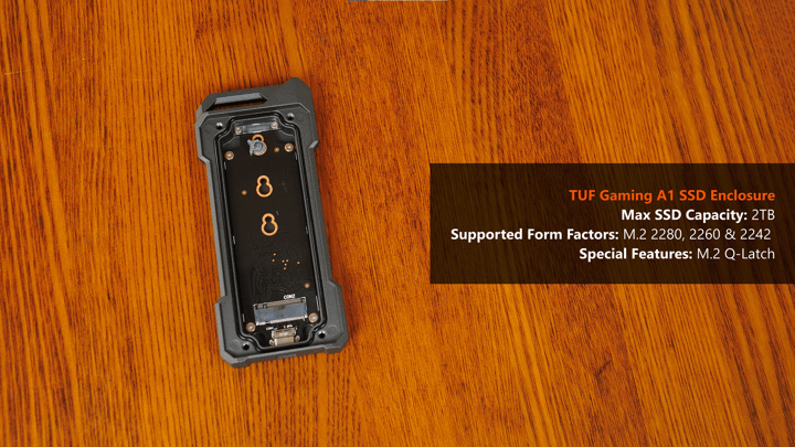 Review: ASUS TUF Gaming A1 M.2 SSD Enclosure