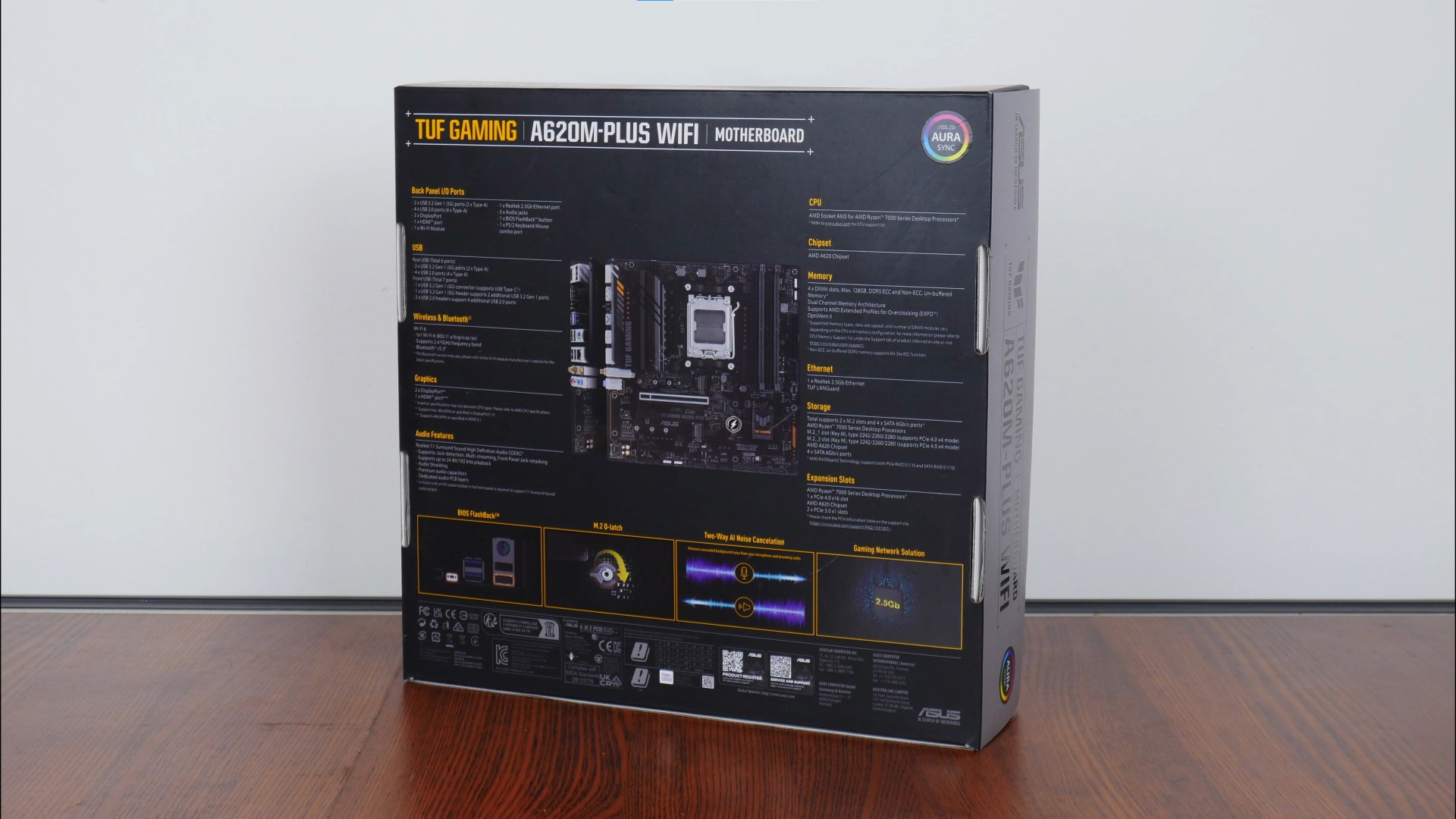 Review: ASUS TUF Gaming A620M-PLUS WIFI AM5 Motherboard