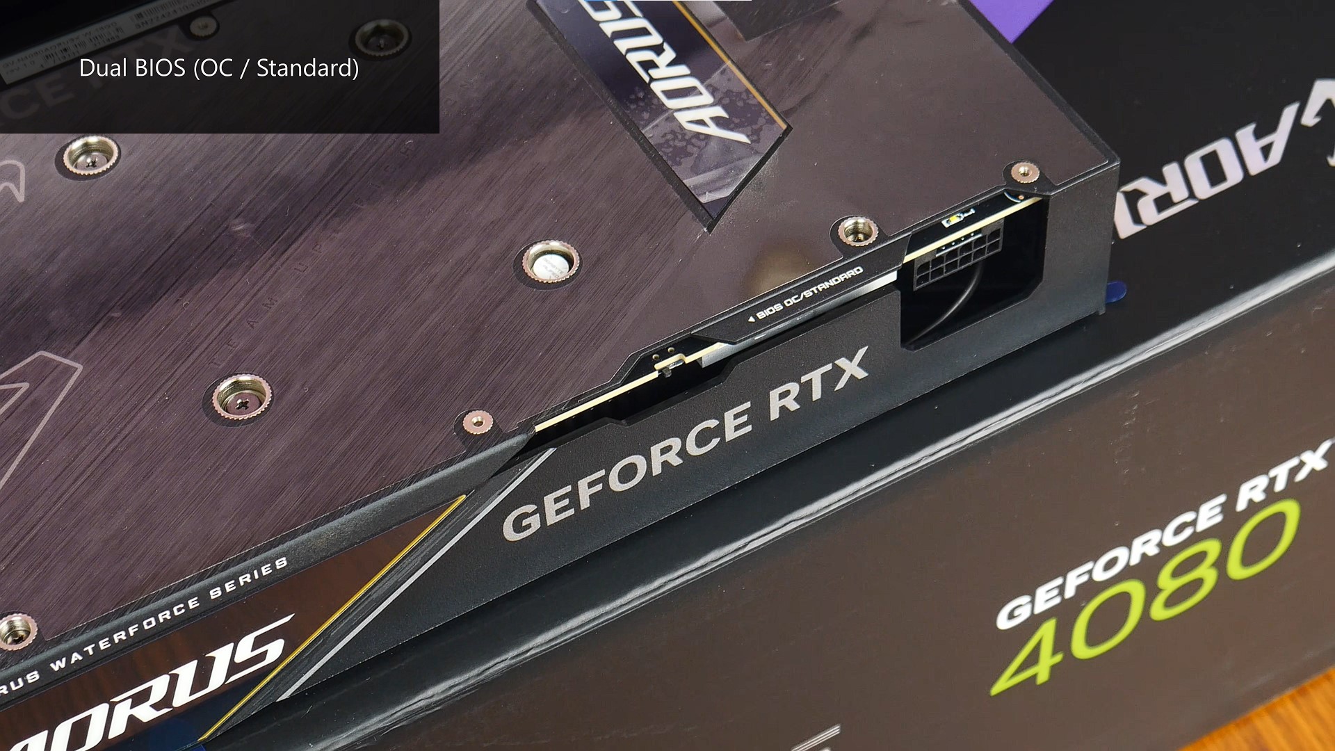 Unboxed: Gigabyte AORUS GeForce RTX 4080 16GB XTREME WATERFORCE ...