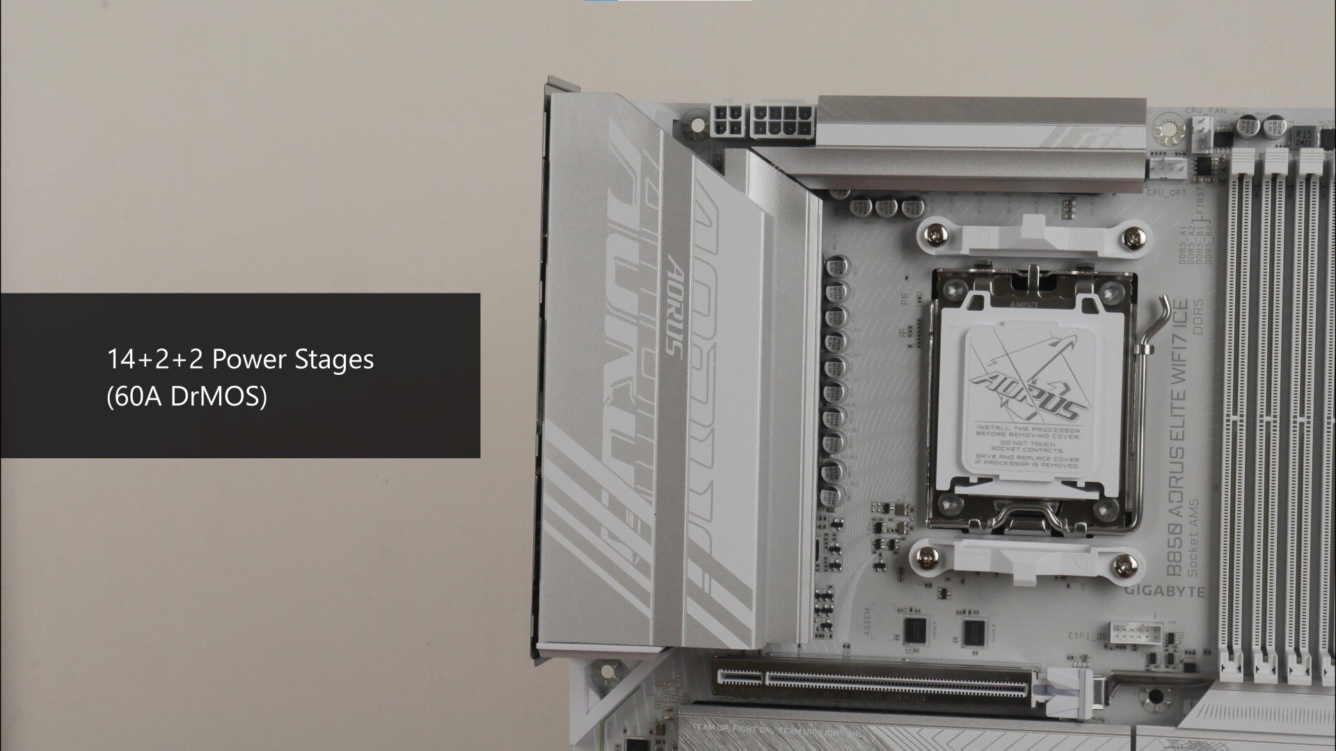 Unboxing & Overview: Gigabyte B850 AORUS ELITE WIFI7 ICE AM5 Motherboard