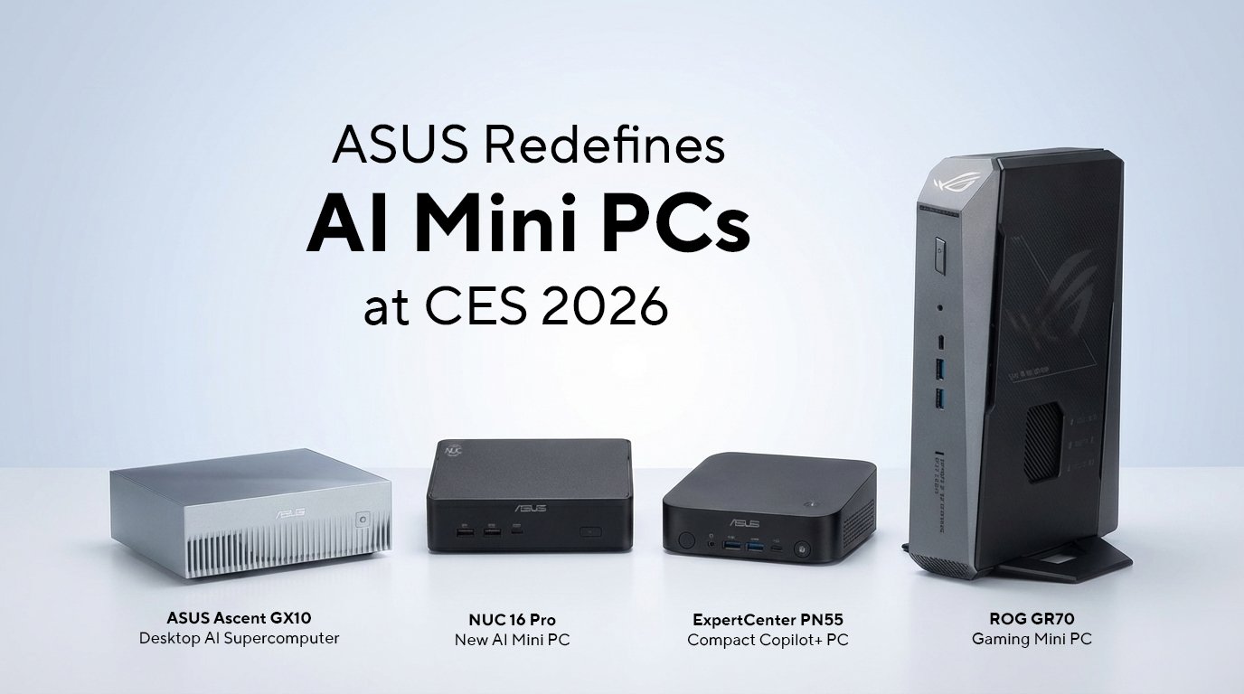 In The News: ASUS Unveils New Mini PCs at CES 2026