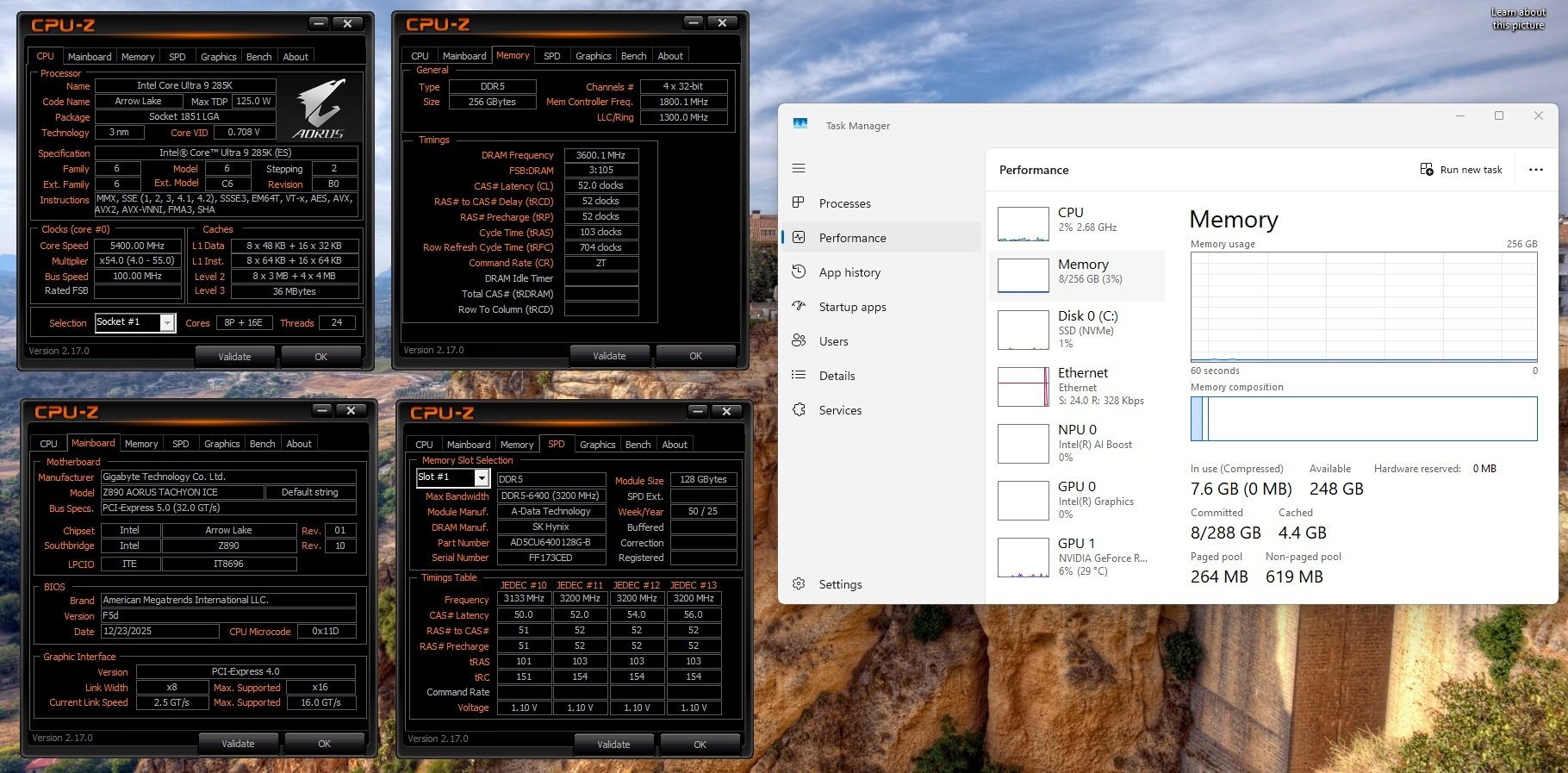 In The News: GIGABYTE Achieves 256GB DDR5 7200 Support for 4-Rank ...